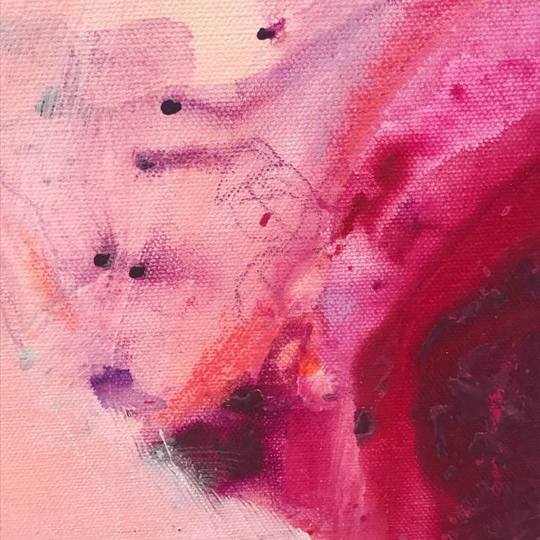 Melting Moon Painting by Donna Fecteau | Saatchi Art