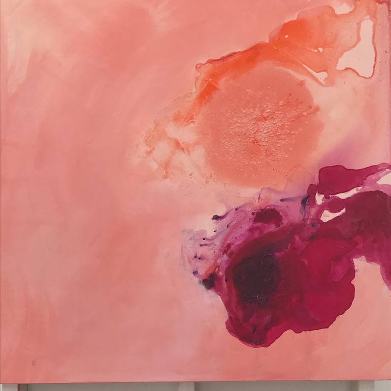 Melting Moon Painting by Donna Fecteau | Saatchi Art