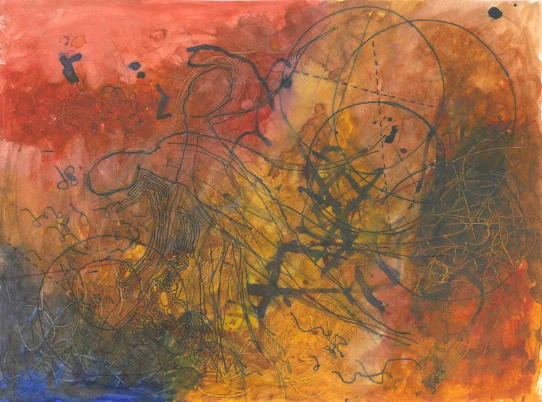 Metaphysics of Becoming Drawing by Chitrank Upadhyay | Saatchi Art