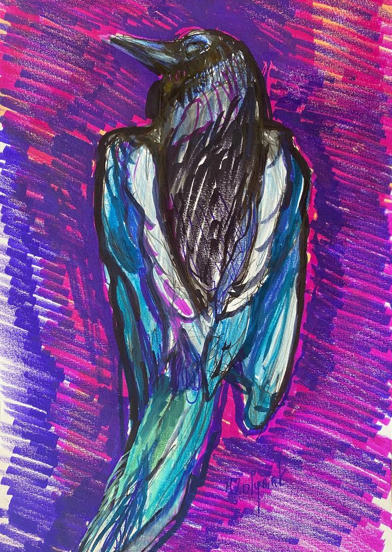 Evanescence Drawing by Malwina Zolyniak | Saatchi Art