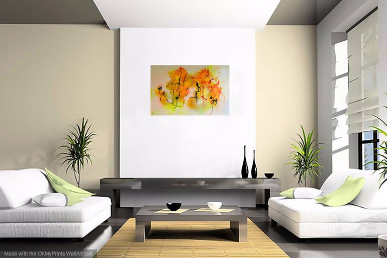 Spring splash Painting by Nineke Havinga | Saatchi Art