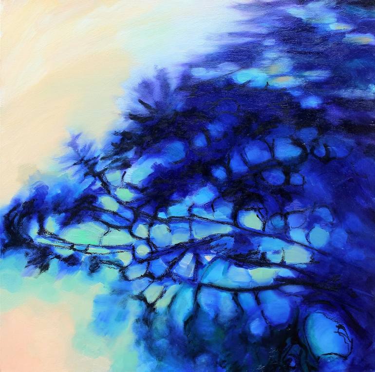 Nature is My Religion Painting by Joanne Evers | Saatchi Art