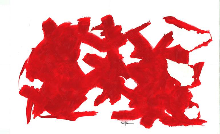 I Saw her First Painting by Dan Houston | Saatchi Art