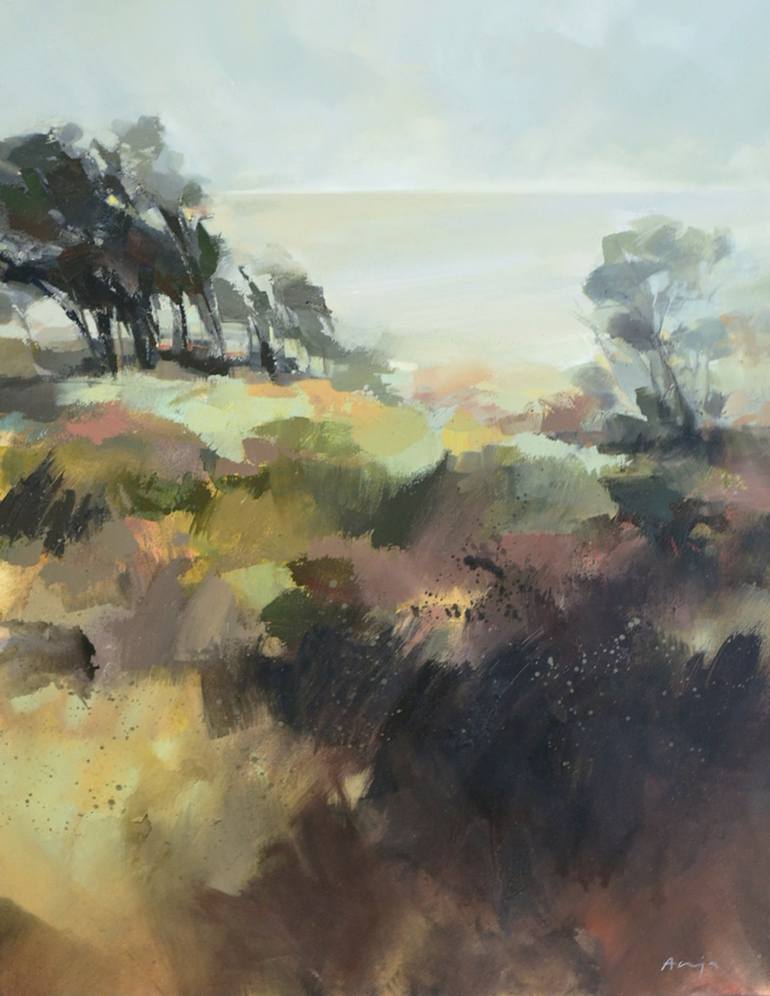 Breathe Wild Painting by Anja Clarke | Saatchi Art Portugal