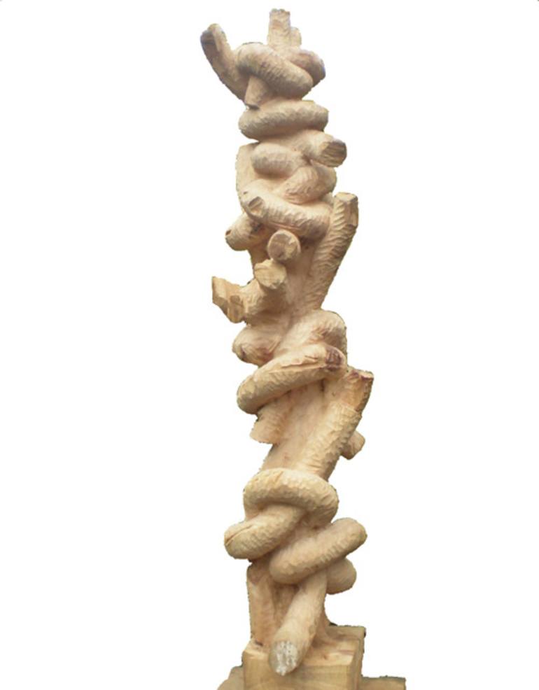 Hierarchy I Sculpture by Bright Bimpong | Saatchi Art