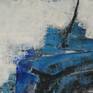 The Cobalt Compromise Painting by Jean - Pierre Decort | Saatchi Art