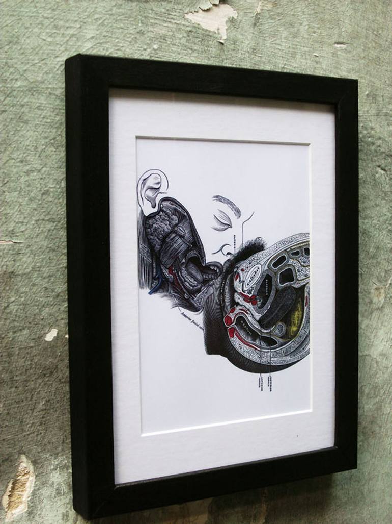An_atomic V2 Mixed Media by Tristan Descamps | Saatchi Art