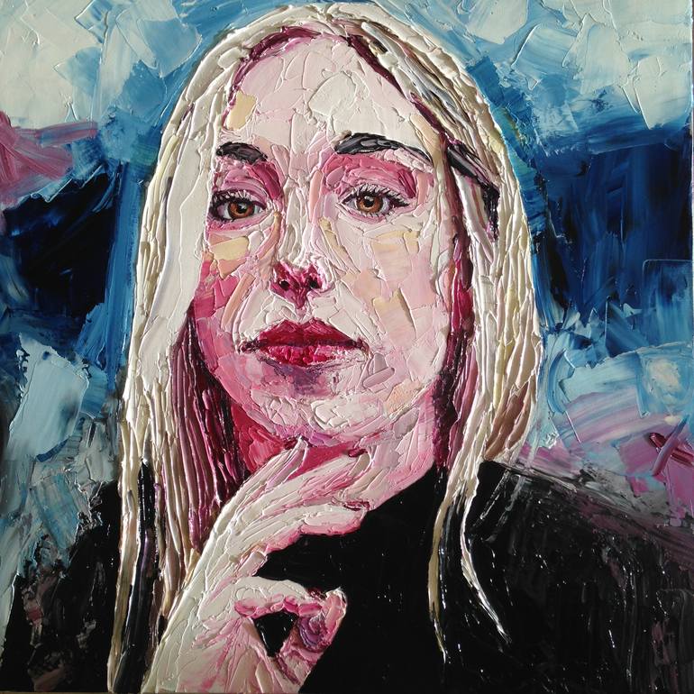 Anna Painting by Achille Chiarello | Saatchi Art