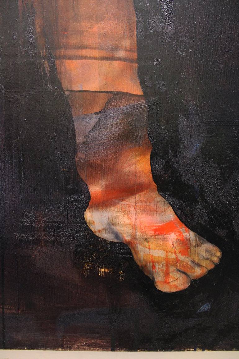 A Divided Man Painting by Miloš Hronec | Saatchi Art