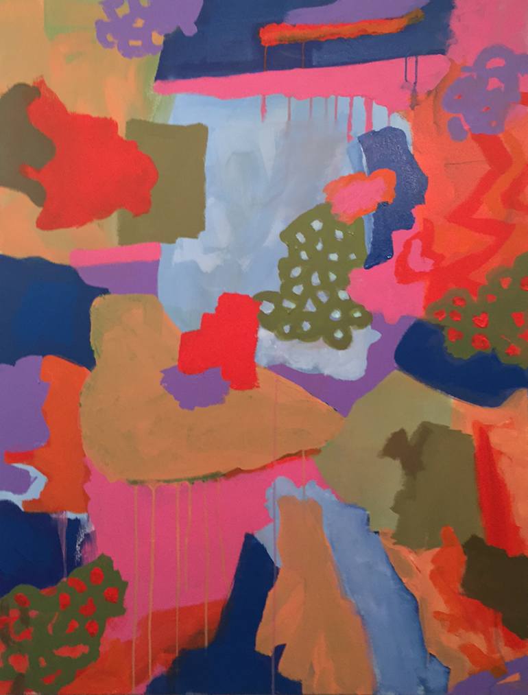 Patches I Painting by Brian Kelly | Saatchi Art