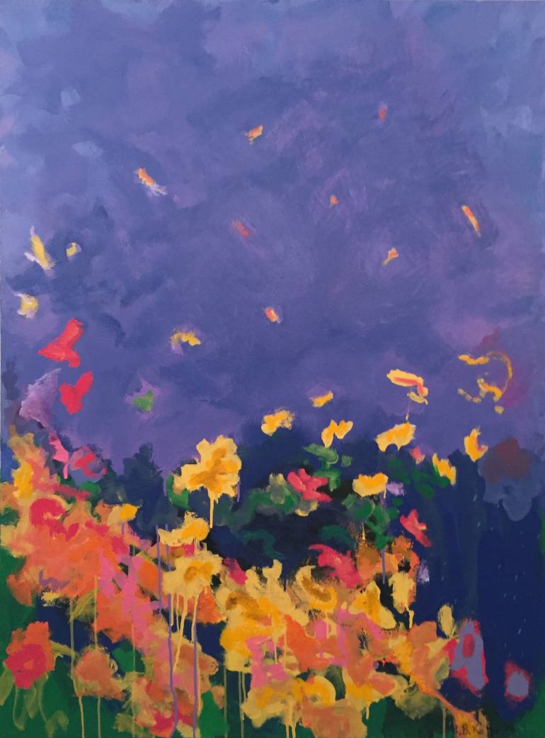 Flora Painting by Brian Kelly | Saatchi Art
