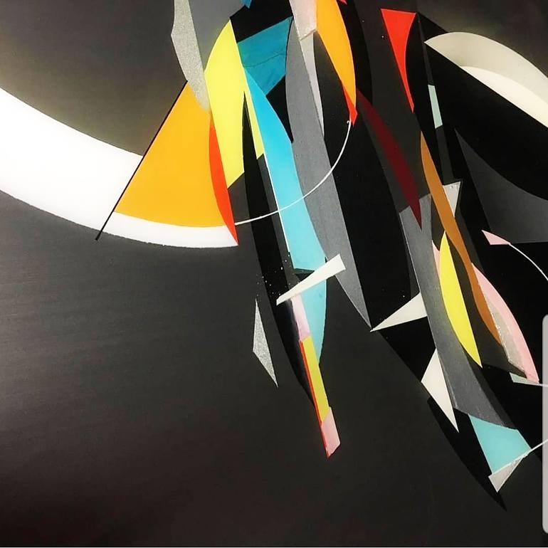 Chronos Painting by Moises Ortiz | Saatchi Art