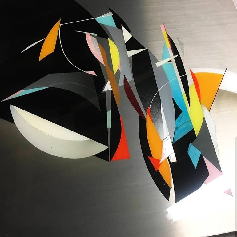 Chronos Painting by Moises Ortiz | Saatchi Art