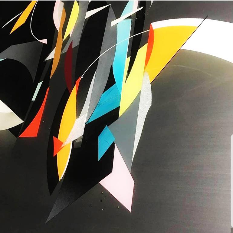 Chronos Painting by Moises Ortiz | Saatchi Art