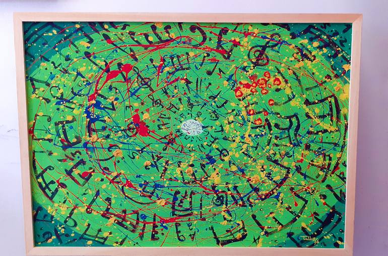 From the centre of music Painting by Tullio Mesi | Saatchi Art
