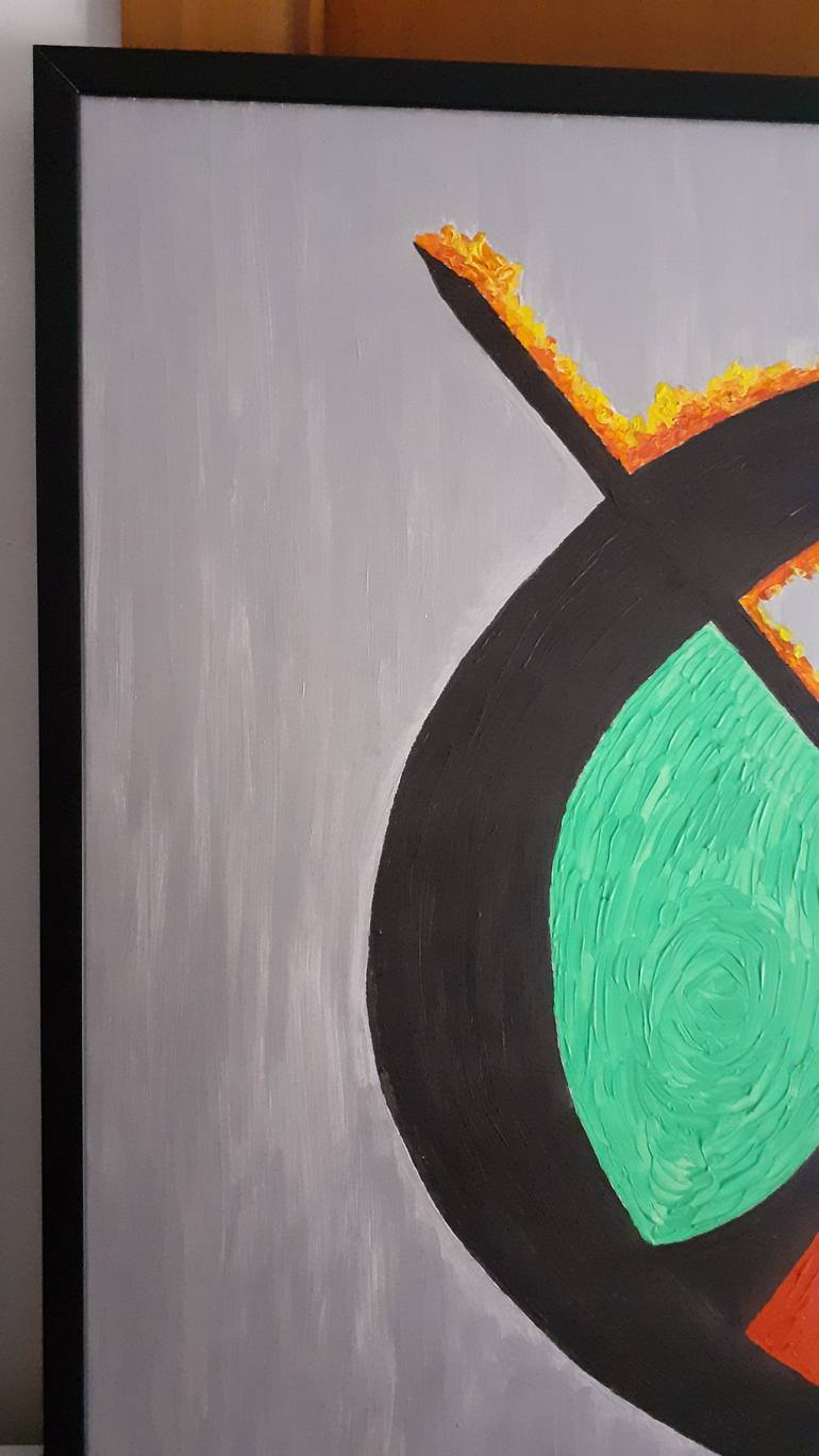 The banker Painting by Tullio Mesi | Saatchi Art