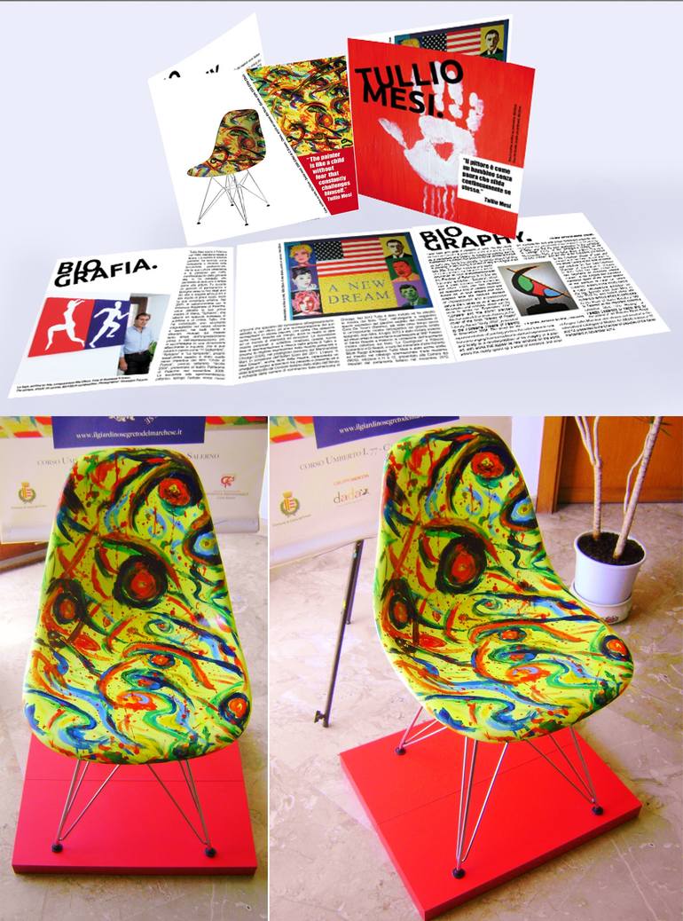 The artist's chair Sculpture by Tullio Mesi | Saatchi Art