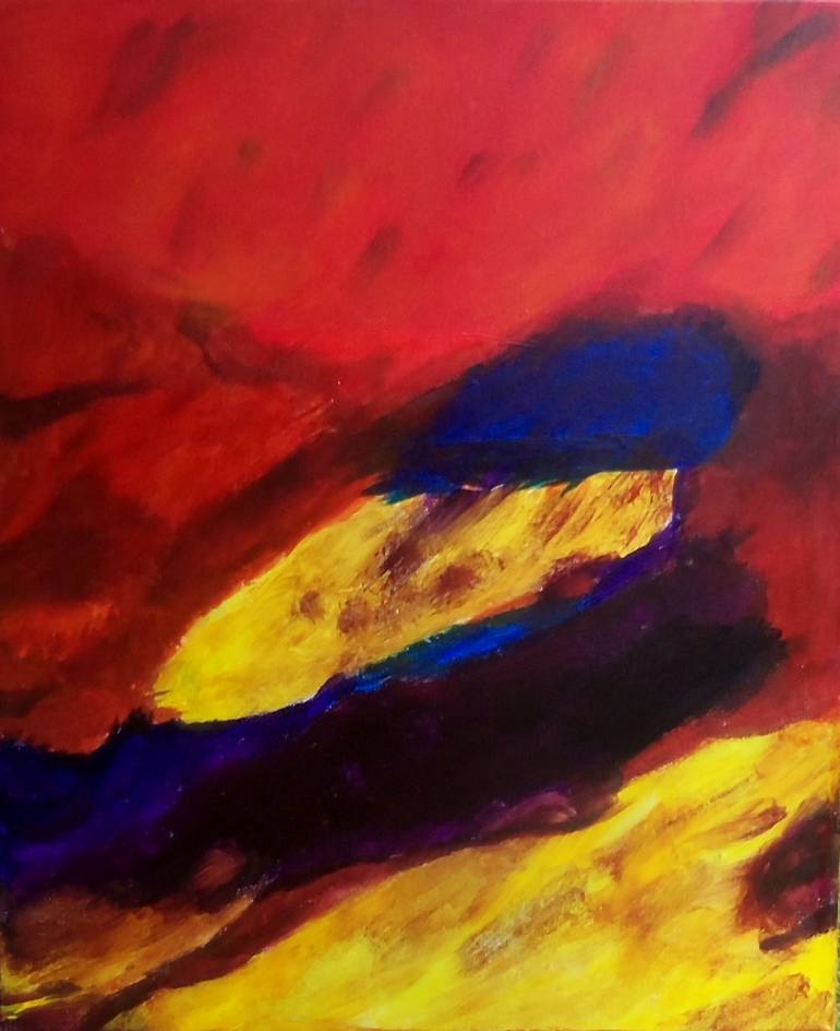 Eye of the Dragon Painting by Maxwell Moore | Saatchi Art