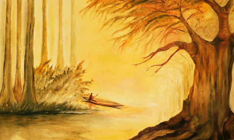 Nature Explore. Painting by Samer Bani | Saatchi Art