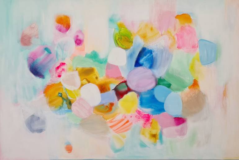Juicy Air Painting by Wioletta Gancarz | Saatchi Art