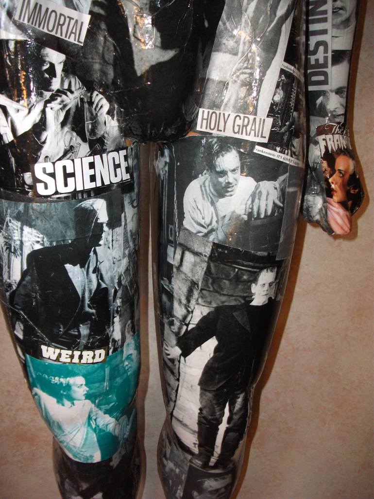 CRAZY FRANK Collage by COBIA CZAJKOSKI | Saatchi Art