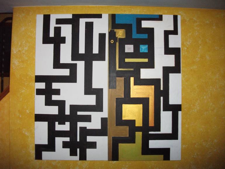 zen flesh zen bones zen buddha Painting by Cobia Czajkoski | Saatchi Art