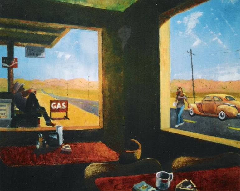 Breakdown Painting by Peter Clarke | Saatchi Art