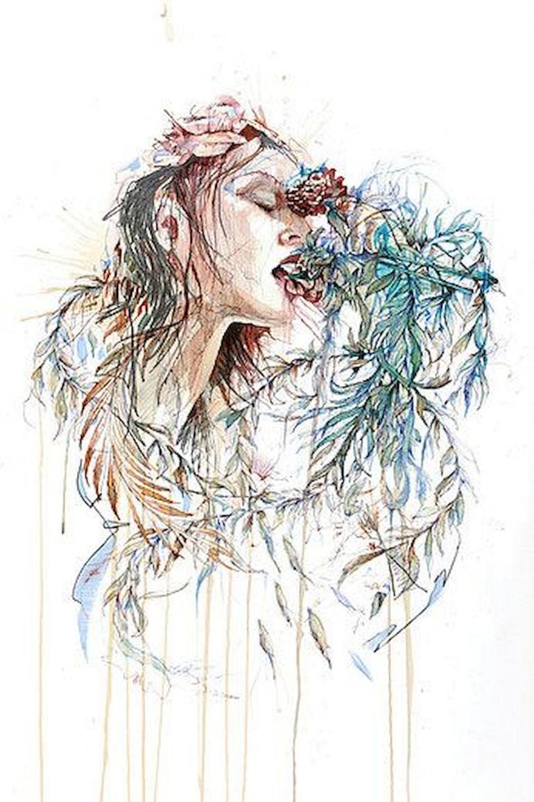 Devour Drawing by Range Of Arts | Saatchi Art