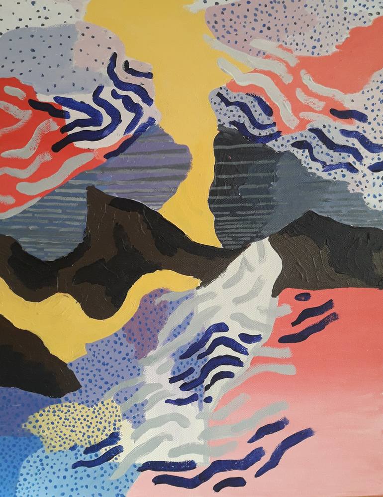 Untitled Painting by P M Dahn | Saatchi Art