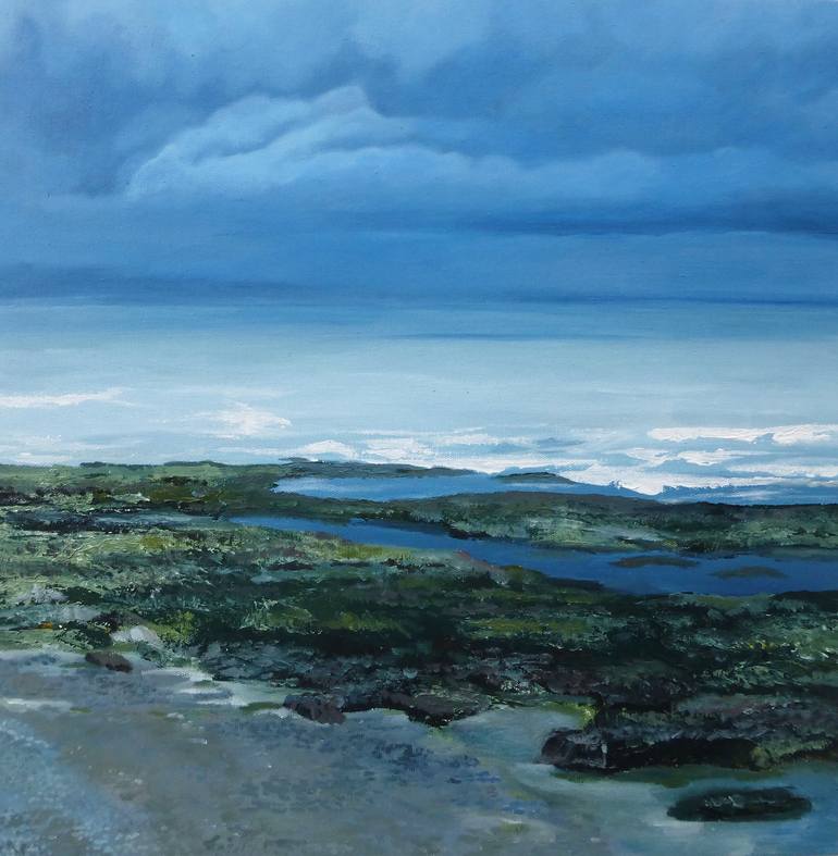Precipitation Painting by Diane Rogers | Saatchi Art