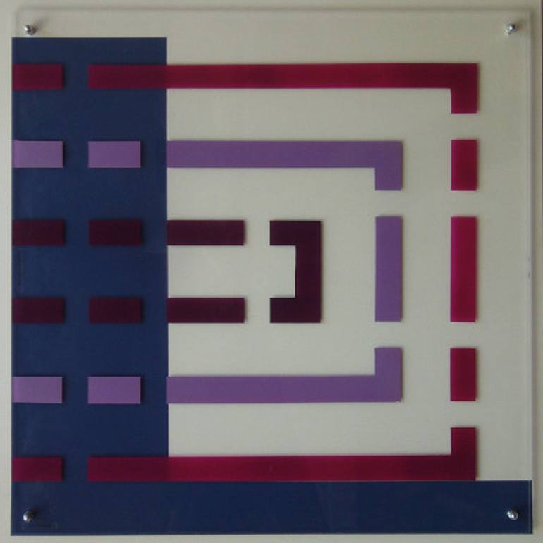 Quad-®-Art 20-08a SOLD Painting by Han Koch | Saatchi Art