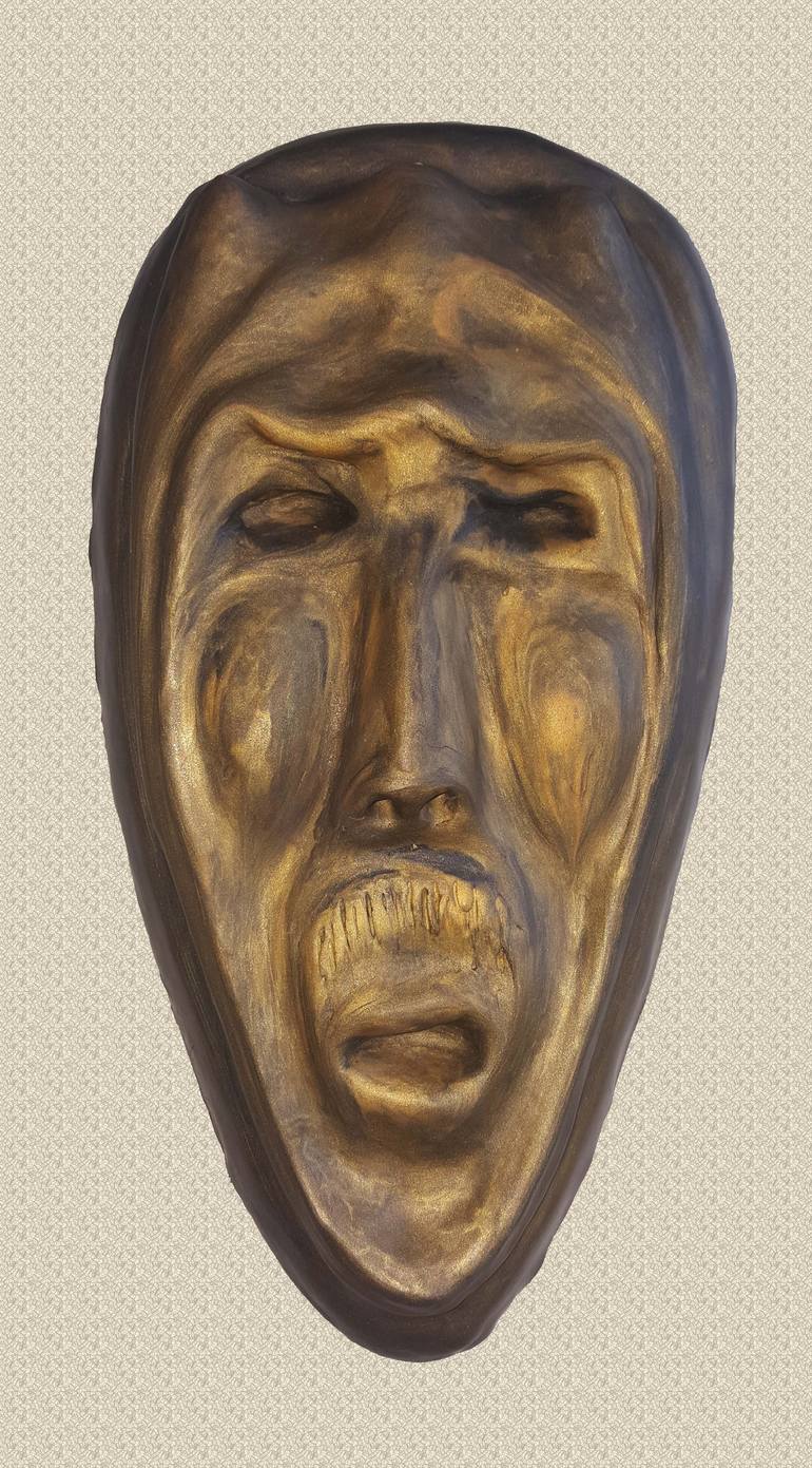 Golden Wraith Sculpture by Ken Oliva | Saatchi Art