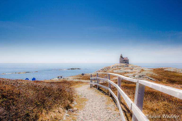 Rose Blanche Lighthouse Photography by Shawn Hodder | Saatchi Art