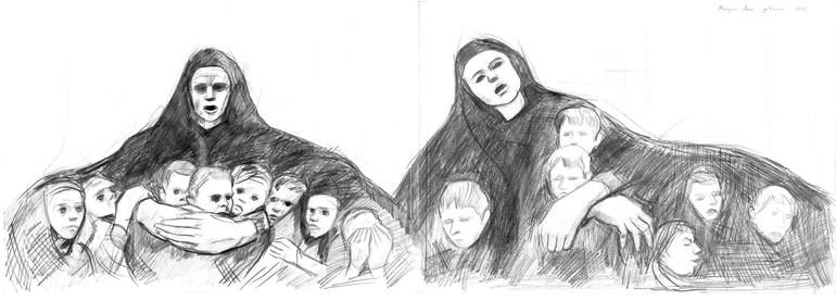 Anonymous Drawing by orhan onuk | Saatchi Art