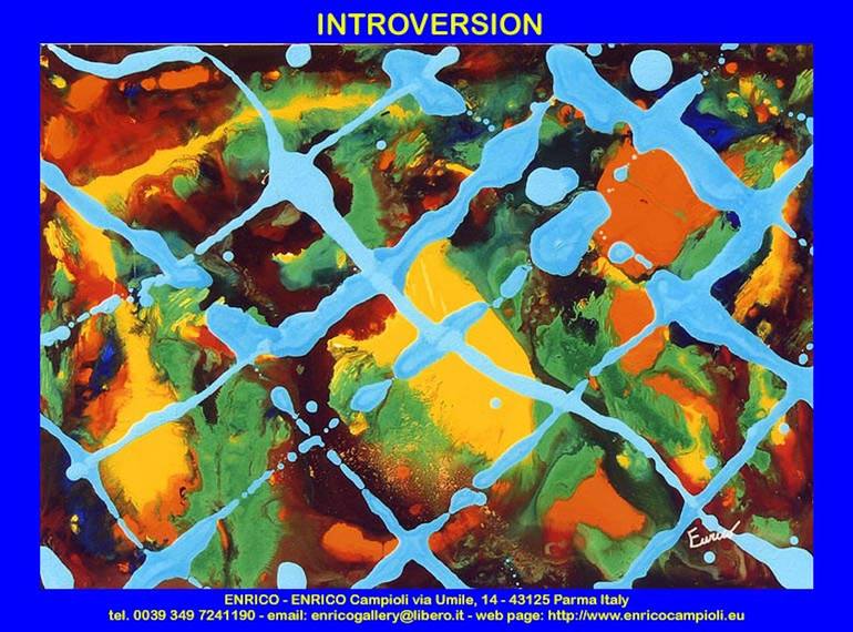 Introversion Painting by Enrico Campioli | Saatchi Art