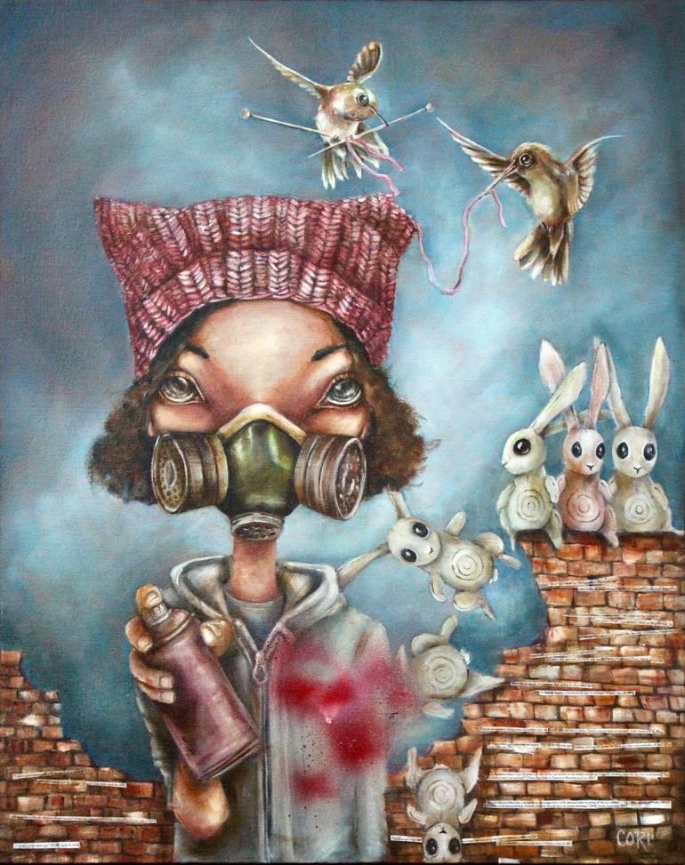 Graffiti Painting by Cori Bartz | Saatchi Art