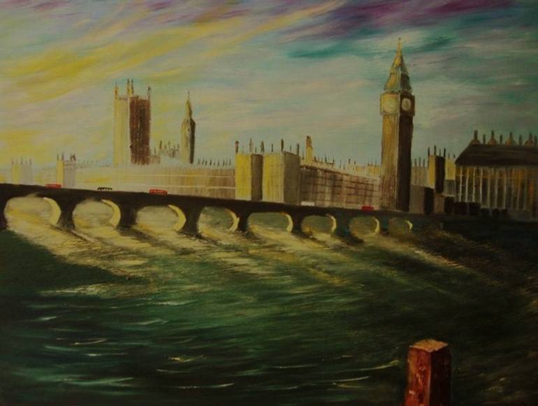 London Painting by Raymond G Potter | Saatchi Art