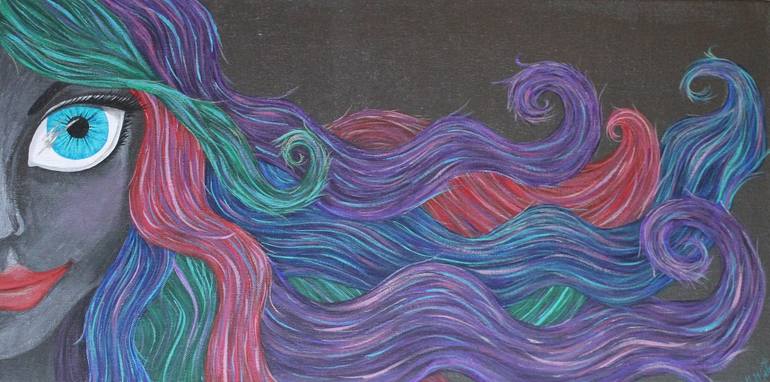 Untamed Painting by Nicole Metzger | Saatchi Art