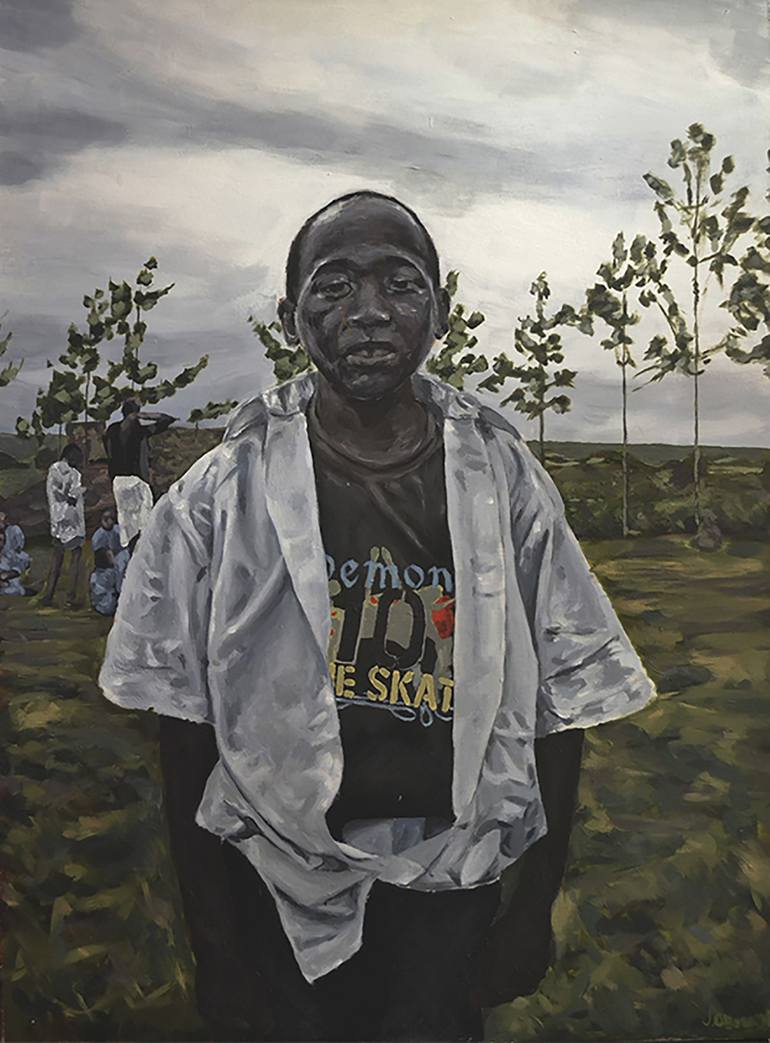 Boy 1 Painting by John Joseph | Saatchi Art