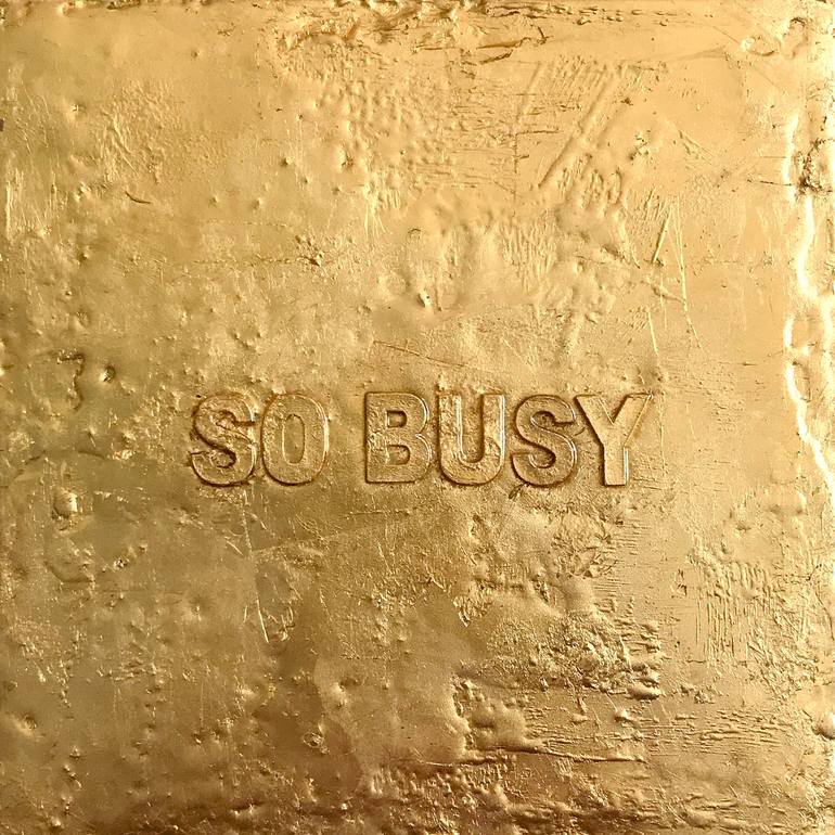 SO BUSY Painting by Nikki SF | Saatchi Art