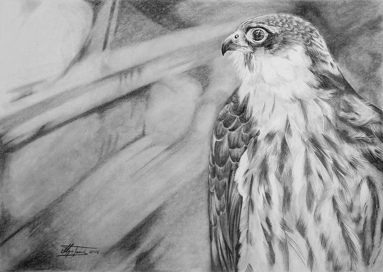 In The Storm Drawing by Major Tamas | Saatchi Art