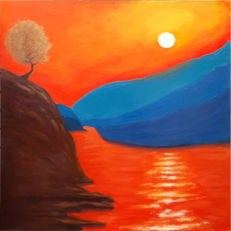 New Sun Painting by Branisa Beric | Saatchi Art