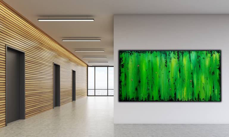 Green Mile N3 Painting by Branisa Beric | Saatchi Art