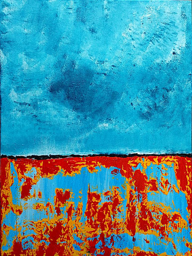 Conquest of Happiness Painting by Branisa Beric | Saatchi Art