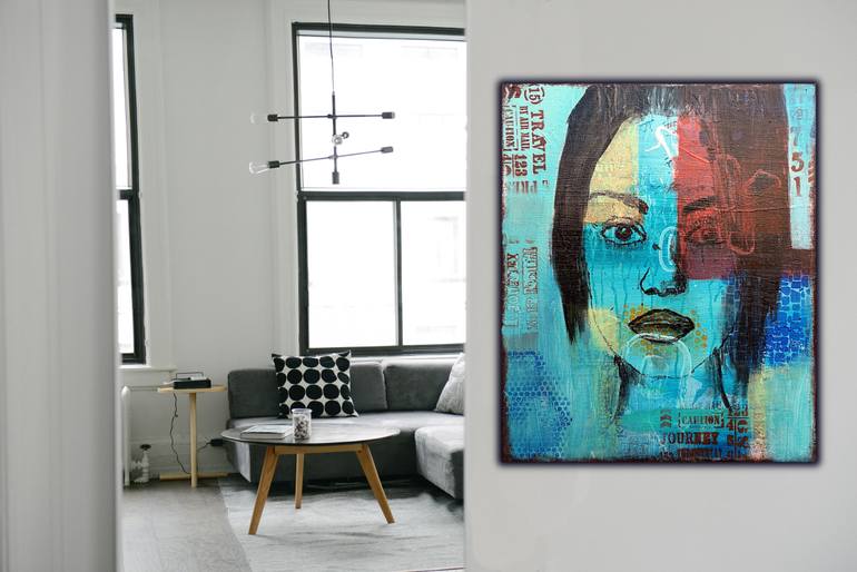 Do You Know Me? Painting by Branisa Beric | Saatchi Art