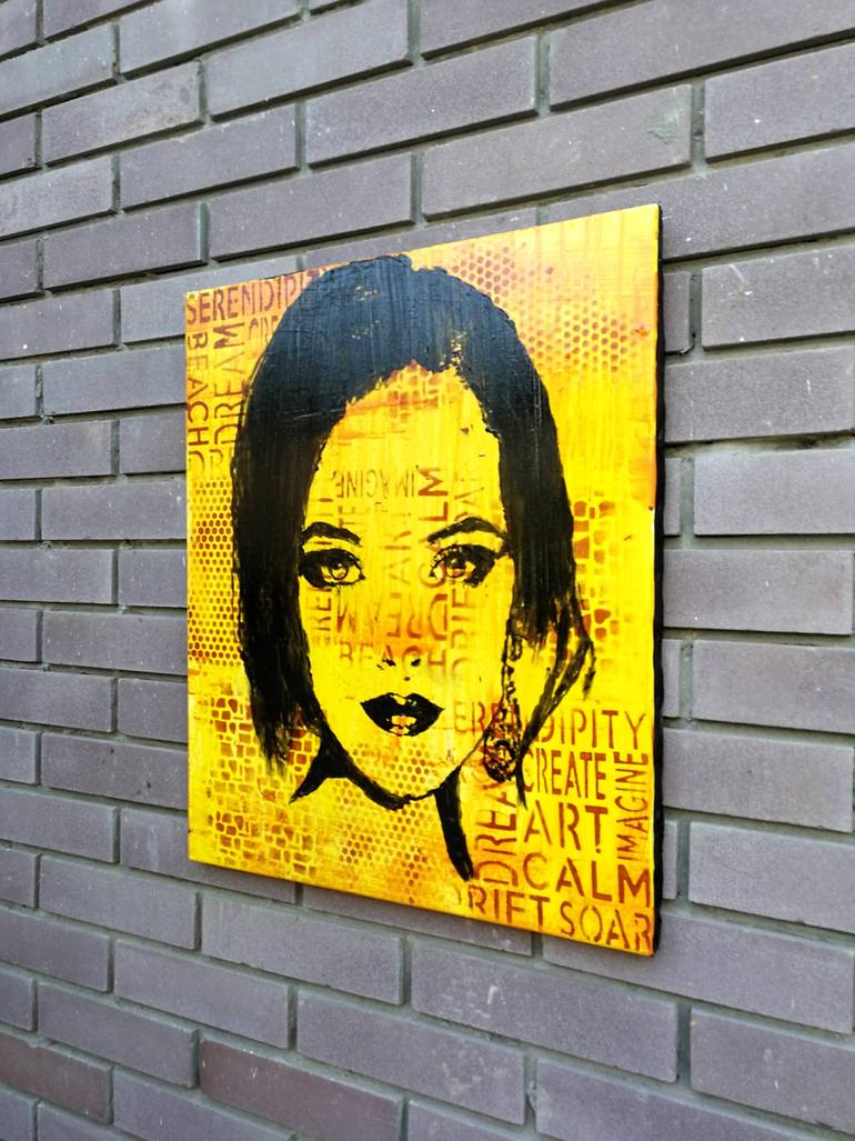 The Mirror of Luna Painting by Branisa Beric | Saatchi Art