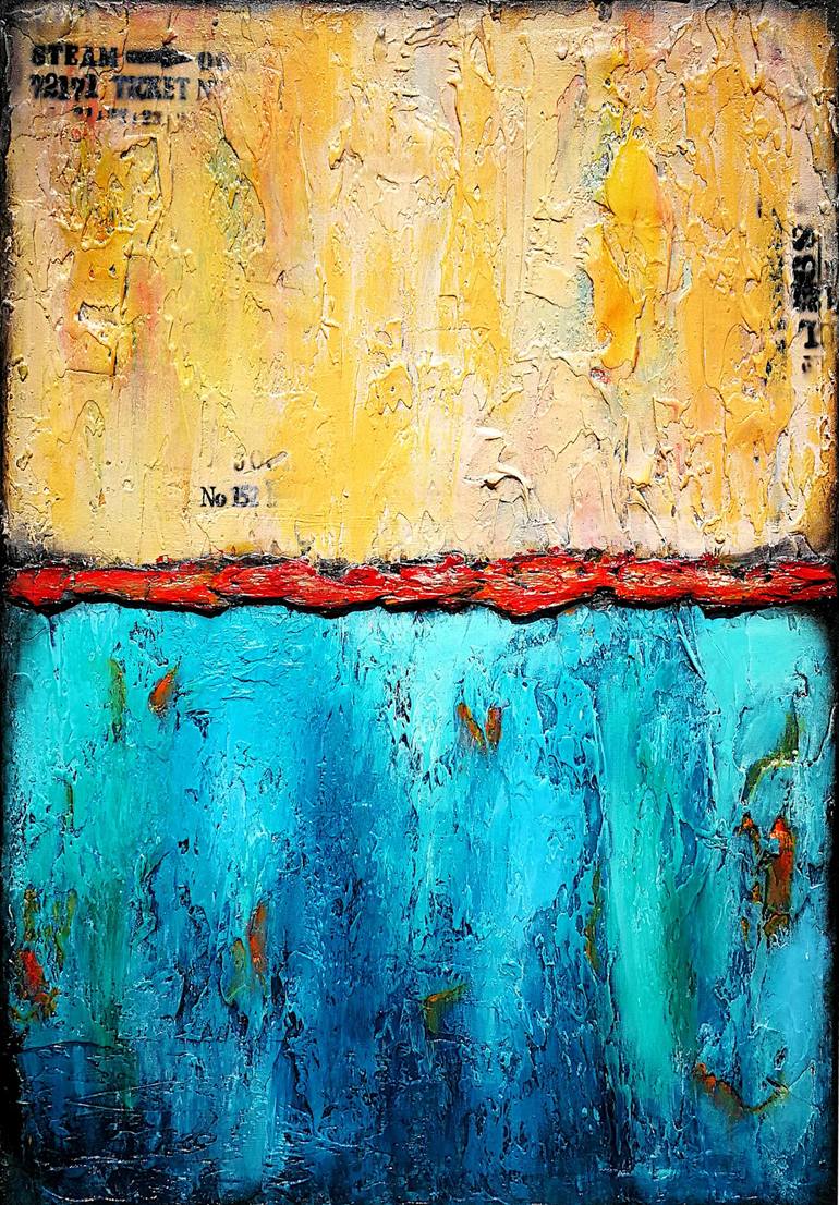 Echoes Painting by Branisa Beric | Saatchi Art