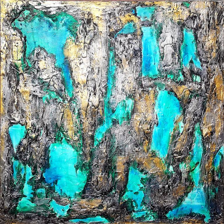 Emerald Sea Painting by Branisa Beric | Saatchi Art