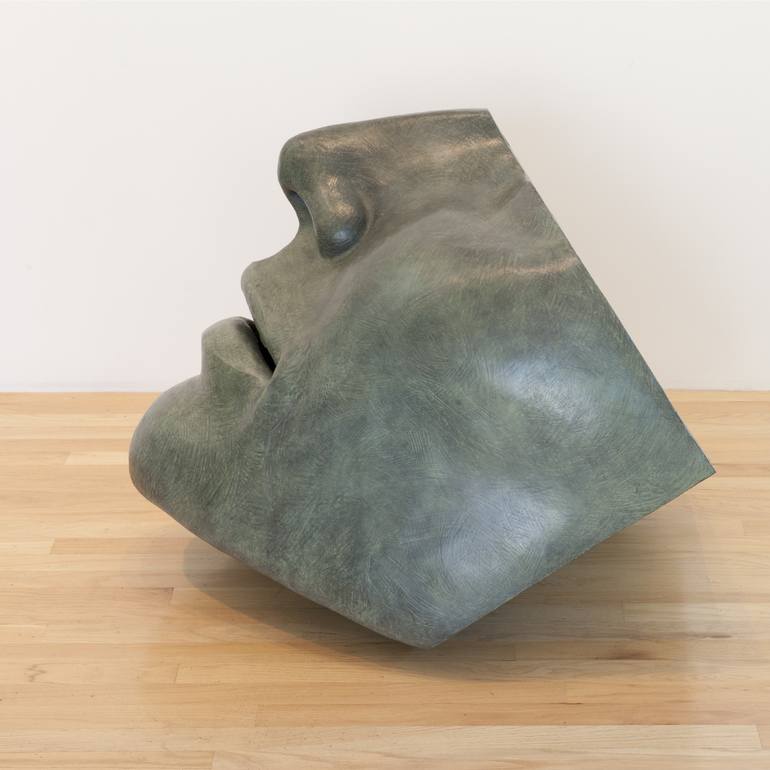 Large Face Fragment III Sculpture by Susan Stamm Evans | Saatchi Art