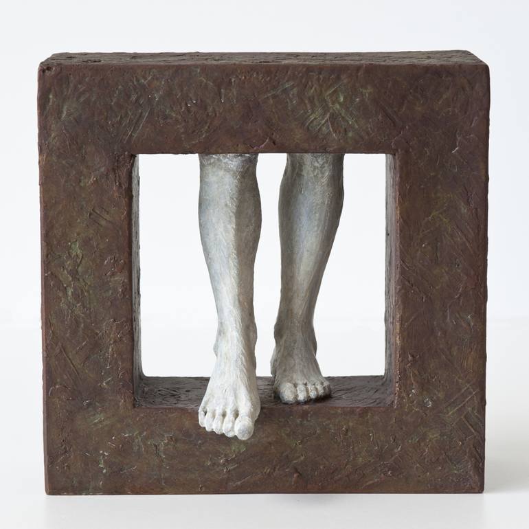 Quietude Series: Stepping Off Sculpture by Susan Stamm Evans | Saatchi Art